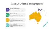 Map Of Oceania Infographics PPT and Google Slides Templates