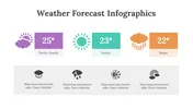 Weather Forecast Infographics PPT And Google Slides Themes