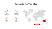 Free Editable Map of Australia PPT Template & Google Slides