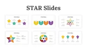 Make A Star Diagram For PPT Presentation Slide