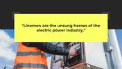 National Lineman Appreciation Day Google Slides Templates