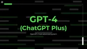 OpenAI GPT 4 PowerPoint And Google Slides Templates