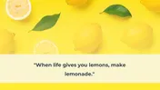 National Lemonade Day PPT And Google Slides Templates