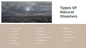 Natural Disasters PowerPoint and Google Slides Templates