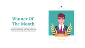 Winner Of The Month PowerPoint and Google Slides Templates