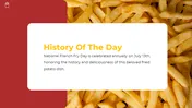 National French Fry Day PPT and Google Slides Templates