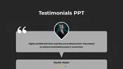 Explore Testimonials PowerPoint And Google Slides Theme