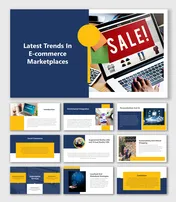 Concise E-Commerce PPT Presentation and Google Slides