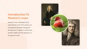 Newtons Laws PPT Presentation And Google Slides Templates