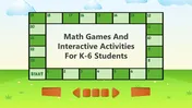 Get Math Games And Interactive Activities For K 6 Students