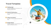 Free Travel Themed PowerPoint Template & Google Slides