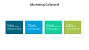 Get Our Marketing Collateral PPT And Google Slides Themes