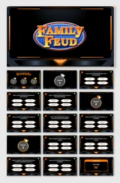 Family Feud PPT Presentation And Google Slides Templates