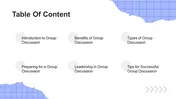 Try This Group Discussion PPT And Google Slides Templates