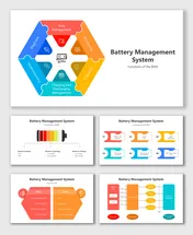 Elegant Battery Clipart PowerPoint Presentation Template