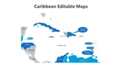 Download Our Editable Caribbean Maps PPT And Google Slides