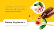 Use This Dietary Supplements PPT And Google Slides Themes