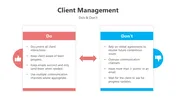 Use This Client Management PPT And Google Slides Templates