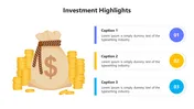 Get Investment Highlights Google Slides And Canva Templates
