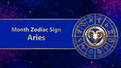 Get Our Month Zodiac Sign Aries PPT And Canva Presentation