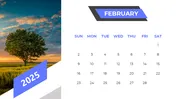 Get 2025 Printable Calendar By Month PPT And Canva Template