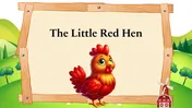 Try The Little Red Hen PPT Presentation And Canava Templates