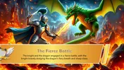 The Brave Knight And The Dragon Story PPT And Google Slides