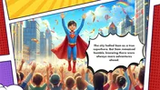 The Adventures Of Superhero Sam Story PPT And Google Slides