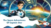 The Space Adventure Of Captain Star Story Presentation