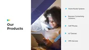Internet Service Provider Company Profile Google Slides