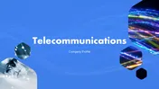 Telecommunications Company Profile Google Slides And PPT