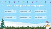 Christmas Lights Decoration Activities For Pre K PPT