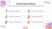 Counting And Number Recognition Mathematics Pre K PPT
