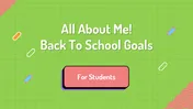 Download Our All About Me Back To School Goals Presentation