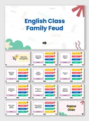English Lesson Family Feud PowerPoint Presentation