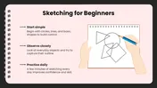 Explore Art Subject For High School Sketchbook Presentation