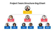Download Our Project Team Structure Org Chart Presentation