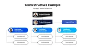 Get Our Team Structure Example PowerPoint And Google Slides