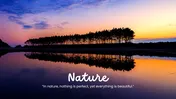 Get Our Nature Desktop Backgrounds PPT And Google Slides