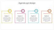 Agenda Google Slides & PowerPoint Templates With Four Node