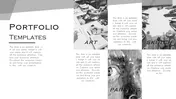 Creative Portrait PowerPoint Template & Google Slides Themes