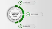 Creative PowerPoint Process Flow Template-Bulb Design