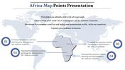 Free Editable Map Of Africa PowerPoint and Google Slides