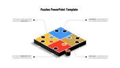 Free Smart Art Puzzle Pieces PPT Template and Google Slides