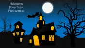 Best Animated Halloween Backgrounds Slide Template