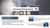 Infosys Company Profile PPT Template for Google Slides