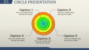 Download PowerPoint Half Circle Presentation Template