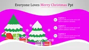 Christmas Google Background Slides and PowerPoint Template