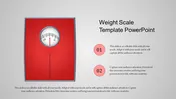 Free Weighing Scale PowerPoint Template and Google Slides