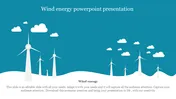 Inventive Wind Energy Presentation PowerPoint Template